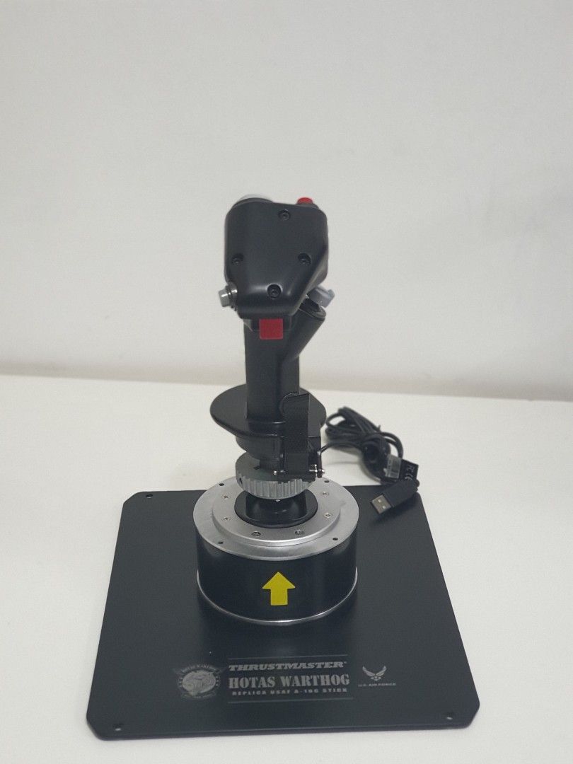 Thrustmaster Hotas Warthog Flightstick - Joystick for PC, Video Gaming ...