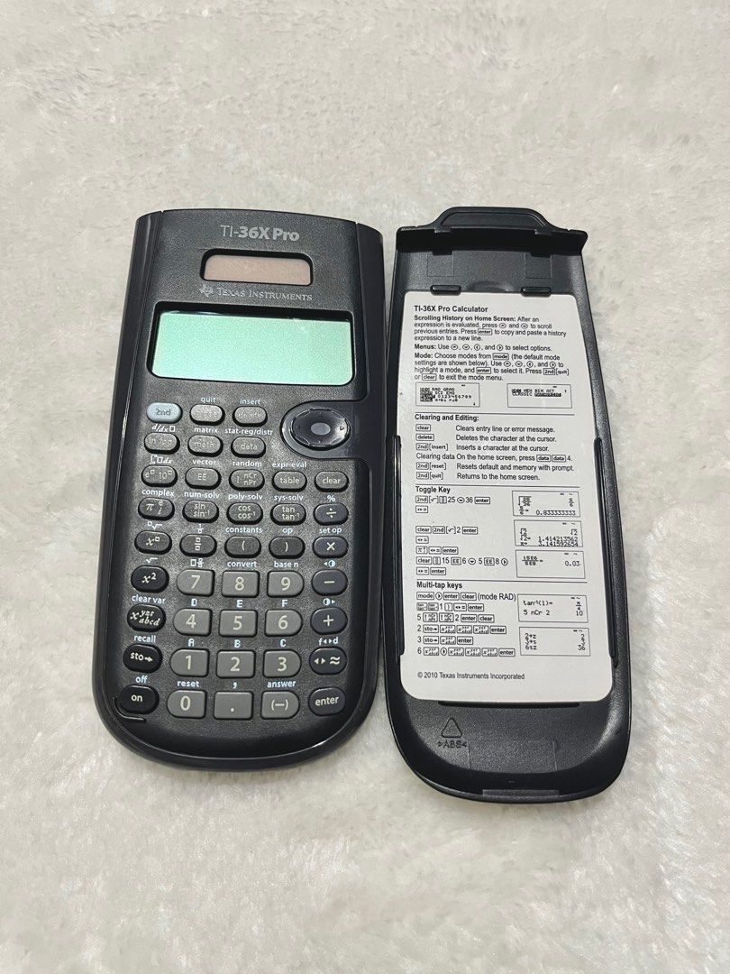 TI-36X Pro scientific calculator, Mobile Phones & Gadgets, Other ...