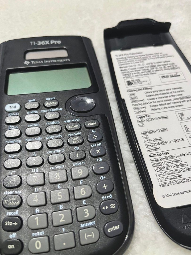 TI-36X Pro scientific calculator, Mobile Phones & Gadgets, Other ...
