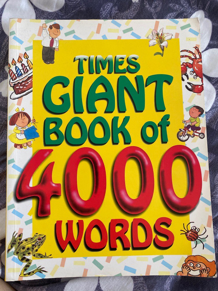 Times Giant Book of 4000 Words, Hobbies & Toys, Books & Magazines ...