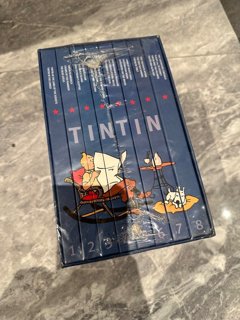 Tintin complete collection books, Hobbies & Toys, Books & Magazines ...