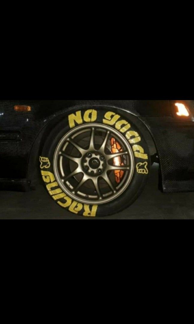 Tire Paint/Tire Spray stencil, Car Accessories, Car Workshops ...