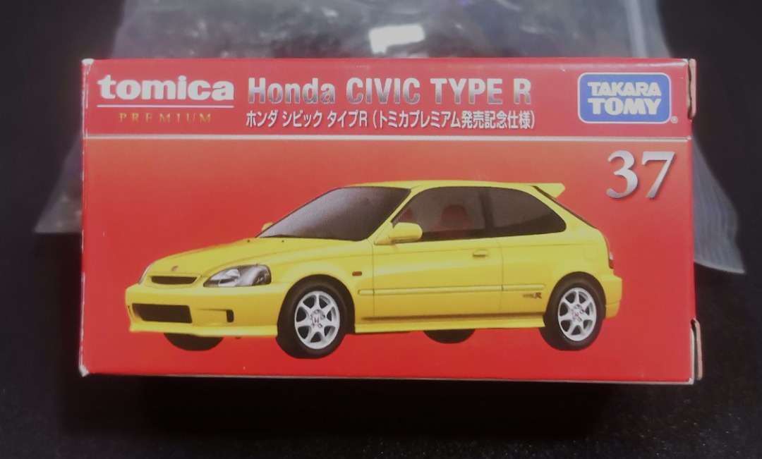 Tomica Takara Tomy Premium No. 37 Honda Civic Type R (red box), Hobbies ...