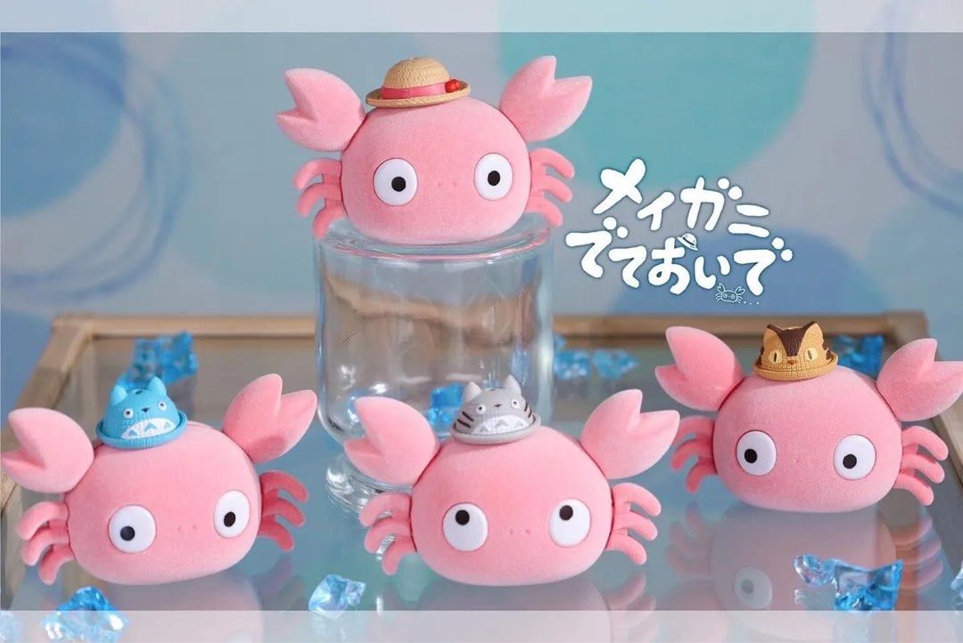 Studio Ghibli Totoro cat bus and mei crab gachapon , Hobbies & Toys ...