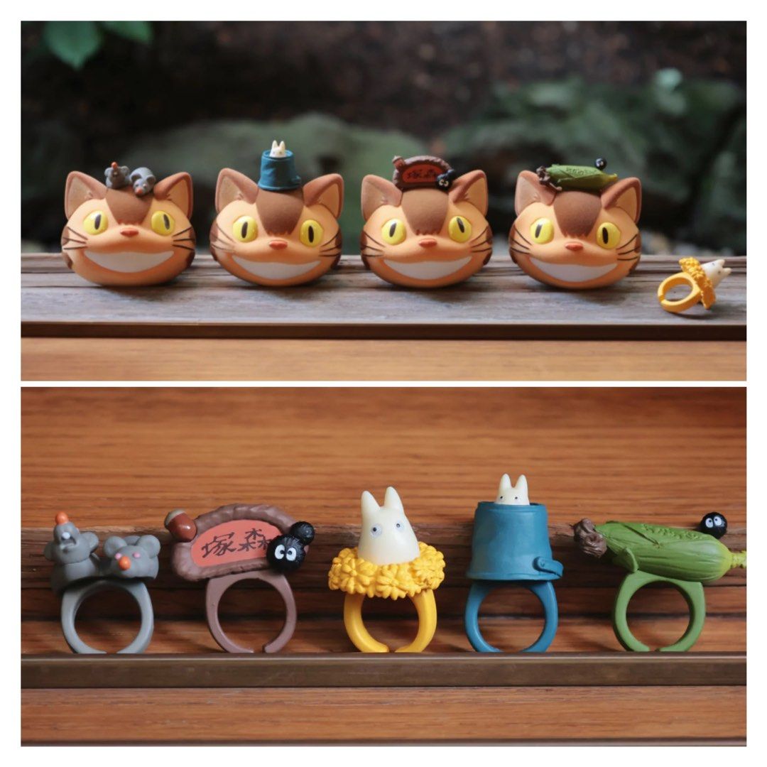 Studio Ghibli Totoro cat bus and mei crab gachapon , Hobbies & Toys ...