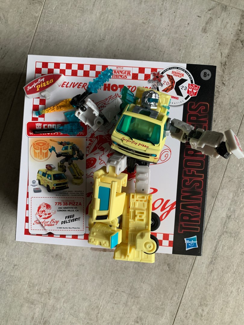 Transformer X Stranger Things Collaborative - Code Red, Hobbies & Toys ...