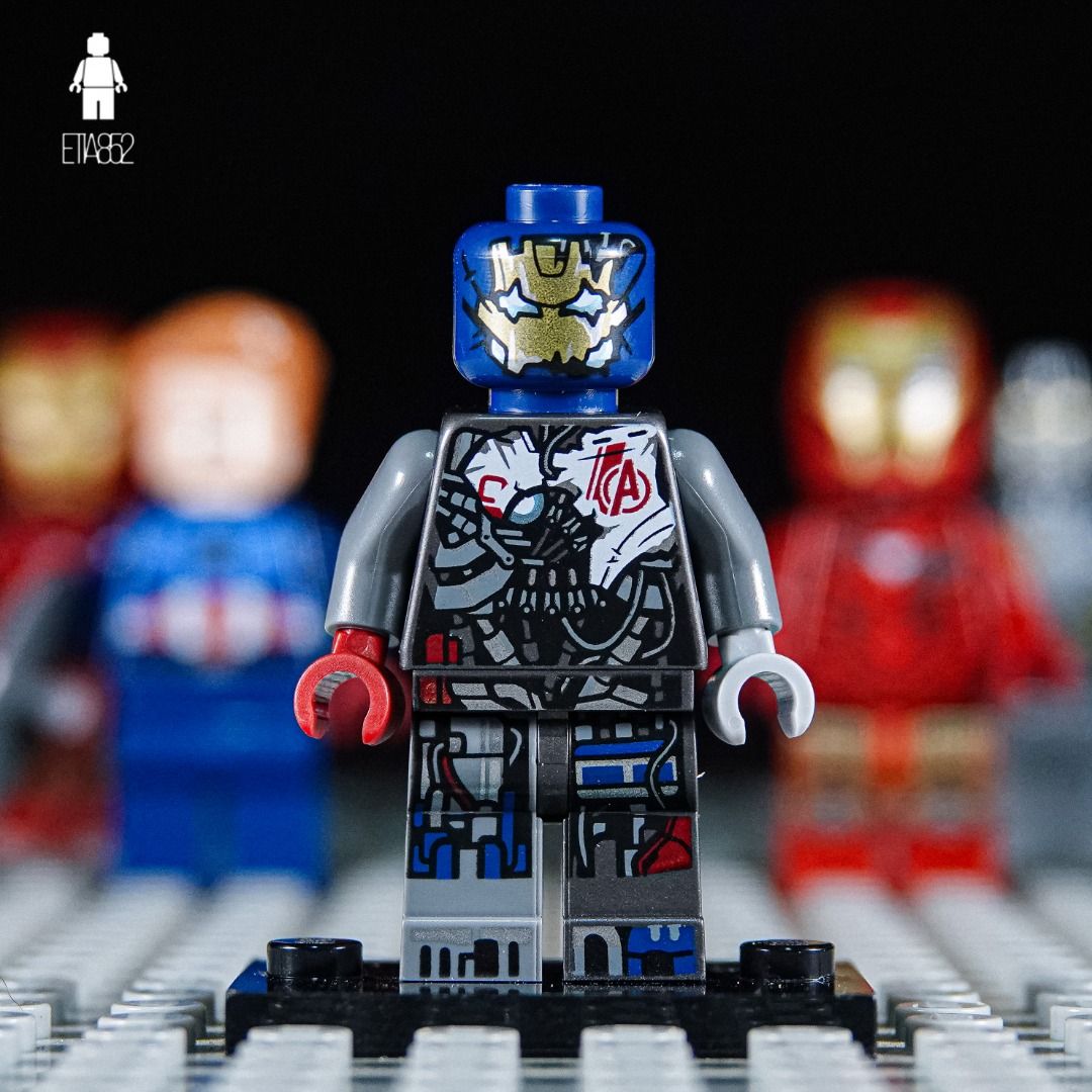 Lego 人仔 minifigures Ultron(Marvel/76269/Mk 1 / 2023 Redesign), 兒童＆孕婦用品 ...