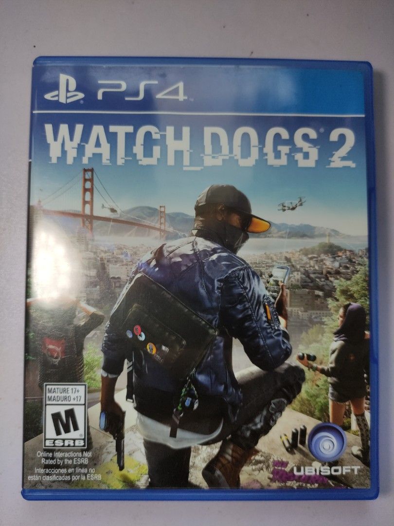 USED PS4 GAMES DISC ( WATCH DOGS 2 ), Video Gaming, Video Games ...