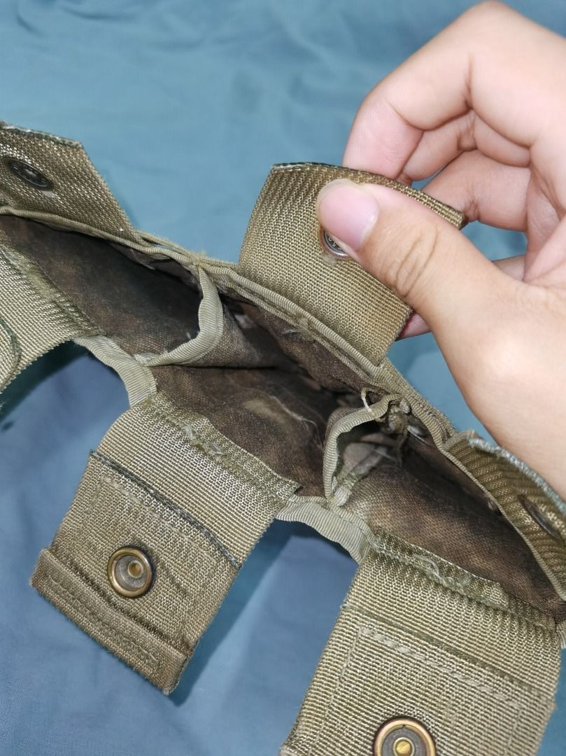 USGI Triple Magazine Pouch OCP Scorpion, Men's Fashion, Bags, Belt bags ...
