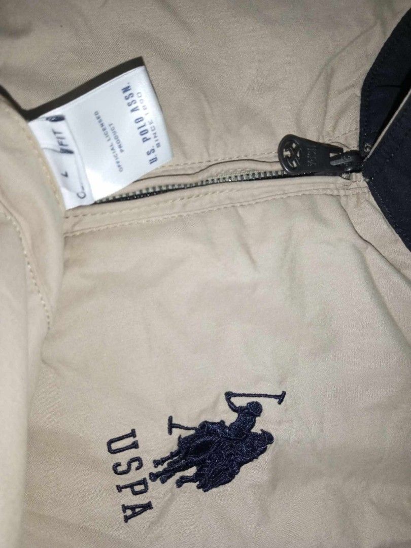 USPA reversible Harrington jacket, Men's Fashion, Coats, Jackets and ...