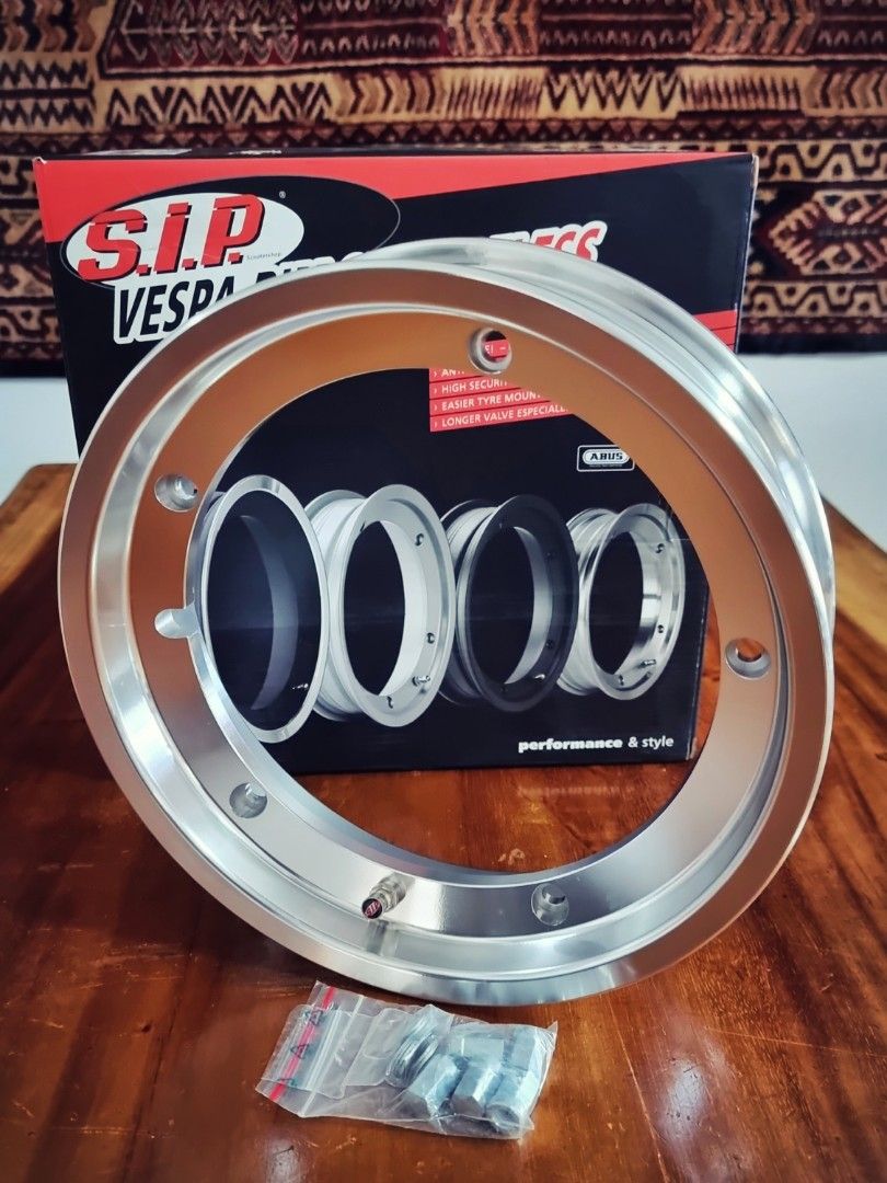 Vespa Rims, Motorcycles, Motorcycle Accessories on Carousell