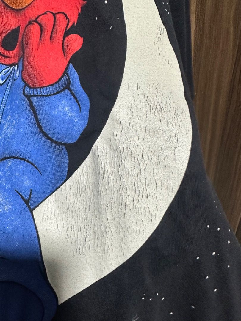 Vintage 1998 elmo michael tag cut sz medium 22x28, Men's Fashion, Tops ...