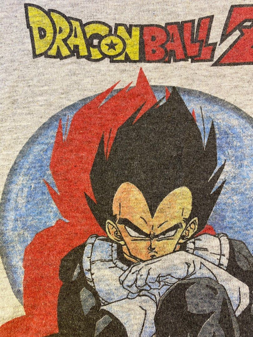 Vintage 90s Dragonball Z Vegeta Anime, Men's Fashion, Tops & Sets ...