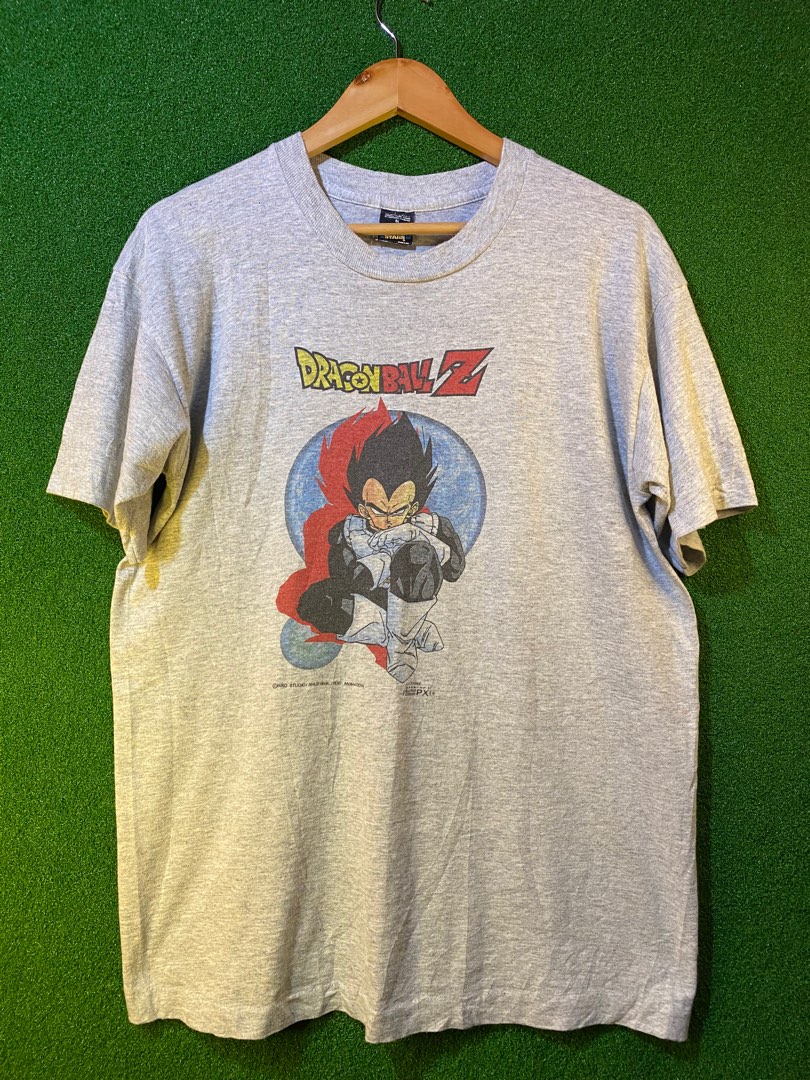 Vintage 90s Dragonball Z Vegeta Anime, Men's Fashion, Tops & Sets ...