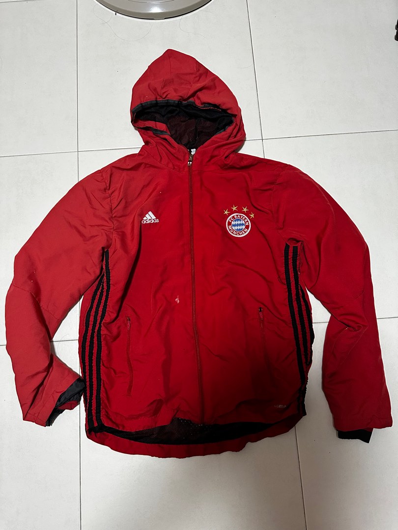 Vintage Football Bayern Munich Windbreaker, Men's Fashion, Coats ...