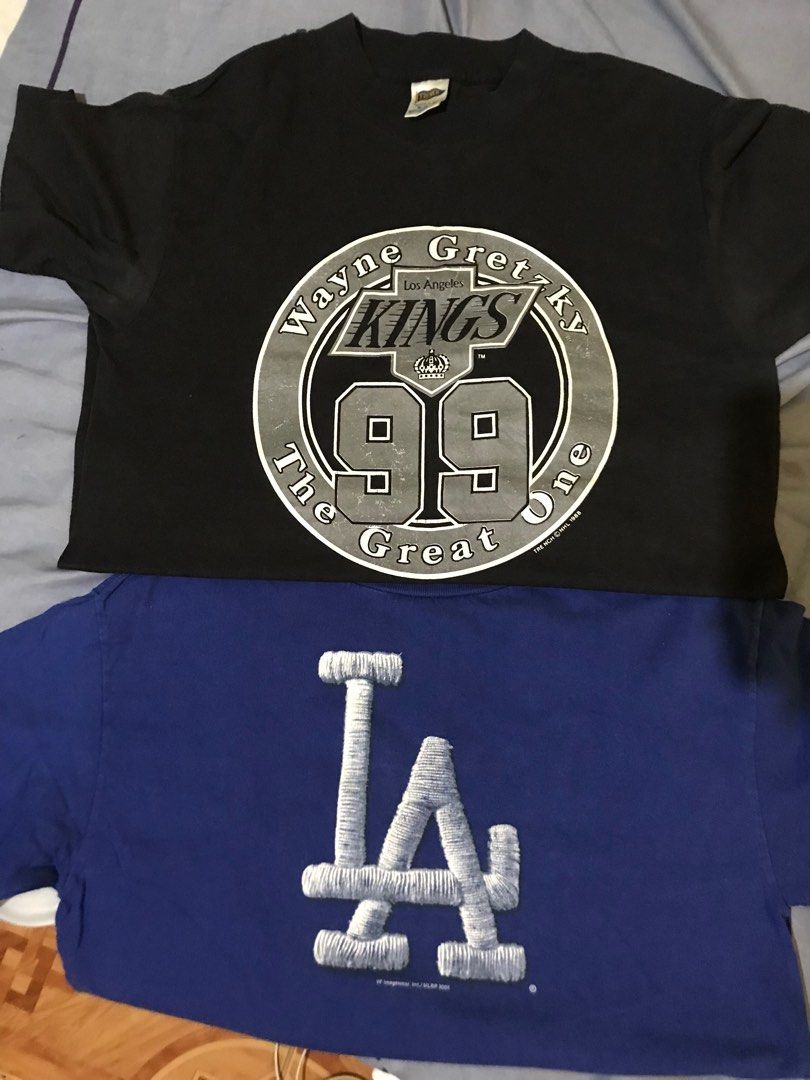 VINTAGE LA KINGS x LA DODGERS, Men's Fashion, Tops & Sets, Tshirts ...