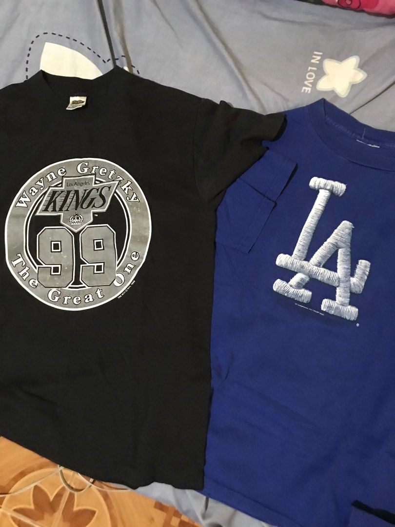 VINTAGE LA KINGS x LA DODGERS, Men's Fashion, Tops & Sets, Tshirts ...