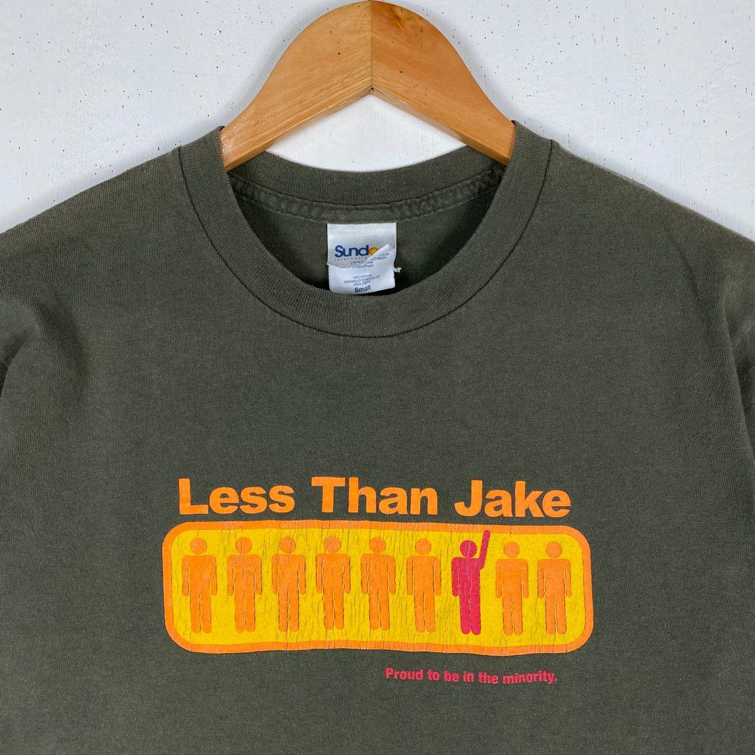 Vintage LESS THAN JAKE Band T Shirt American Ska Punk / Nofx / Rancid ...