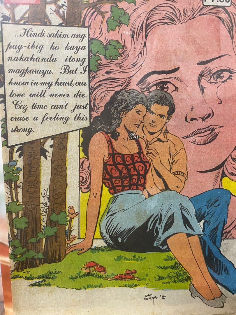 Vintage Tagalog Komiks - loveletter komiks magasin Romance Drama Horror ...