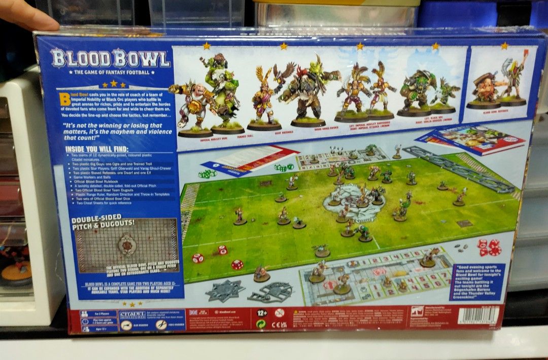 Warhammer Fantasy Blood Bowl Second Season Edition Box NEW, Hobbies ...