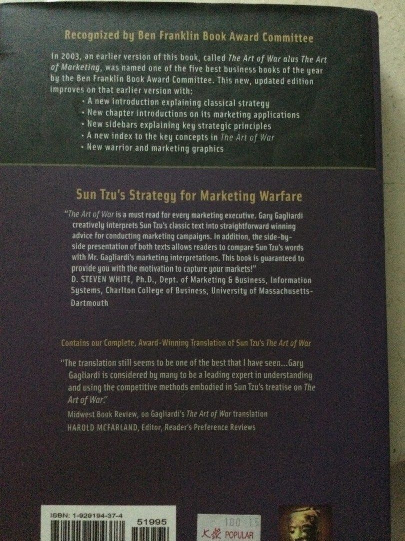 Warrior marketing, Computers & Tech, Parts & Accessories, Other Accessories on Carousell