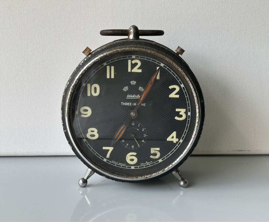 wehrle vintage clock, Hobbies & Toys, Memorabilia & Collectibles ...