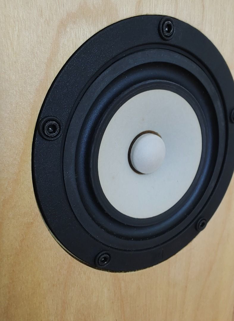 WTS: Mark Audio Alpair 7P with light wood veneer finishing speakers ...
