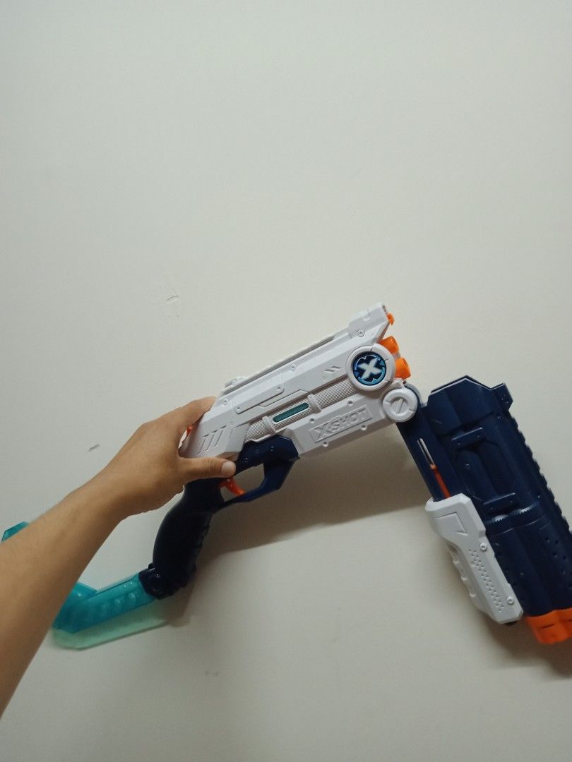 X-shot Vigilante Dart Blaster Pump Action Shotgun Shoots 90ft Gun ...