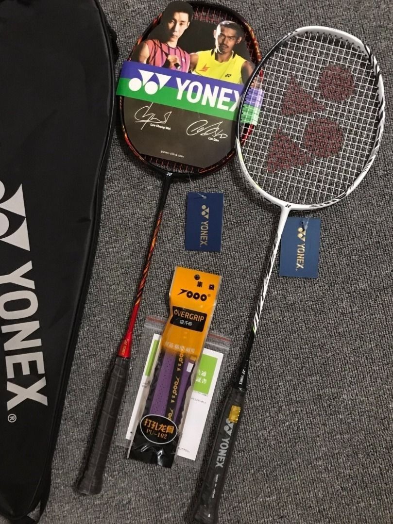 YONEX Sky Axe 99PRO White Tiger Riyao All Carbon Badminton Racquet ...