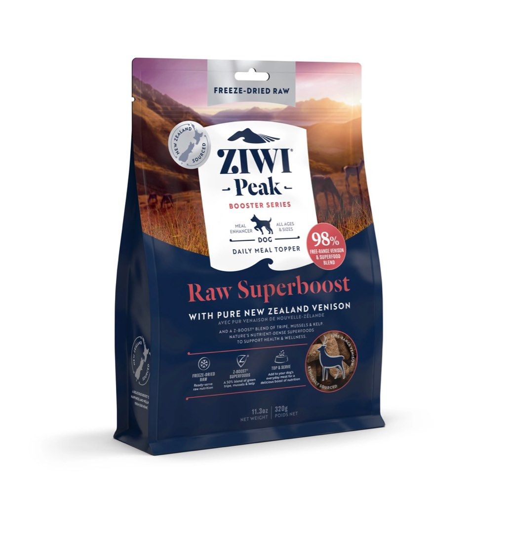 ZIWI Peak Venison freeze dried raw superboost, Pet Supplies, Pet Food on Carousell
