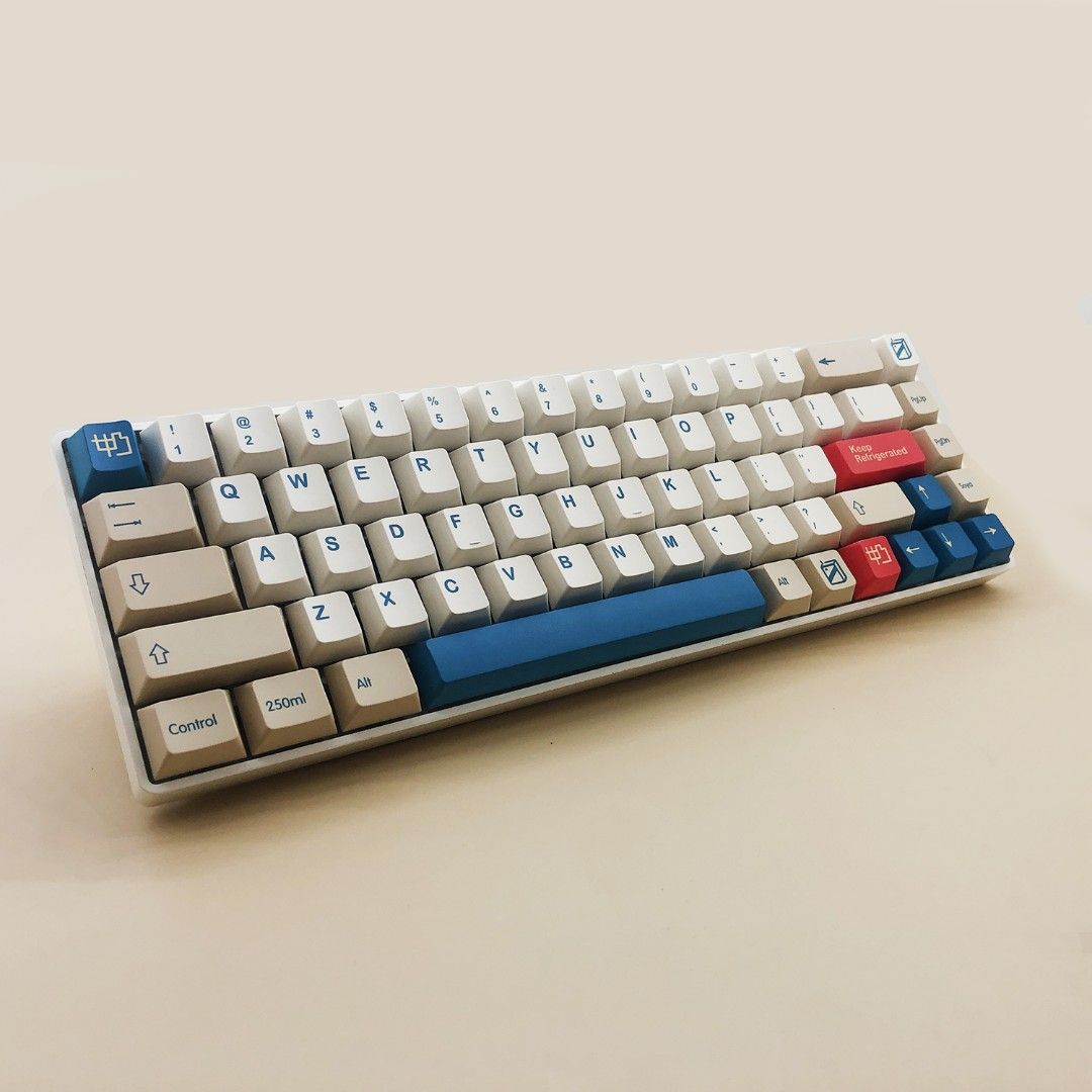 135 Keys PBT GMK Soy Milk Keycaps Cherry Profile, Computers & Tech ...
