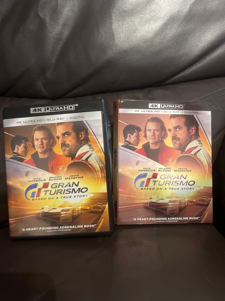 (2023)(4K) Gran Turismo 4K (2023) - 4K UHD Ultra HD Blu-ray bluray, Hobbies & Toys, Music ...