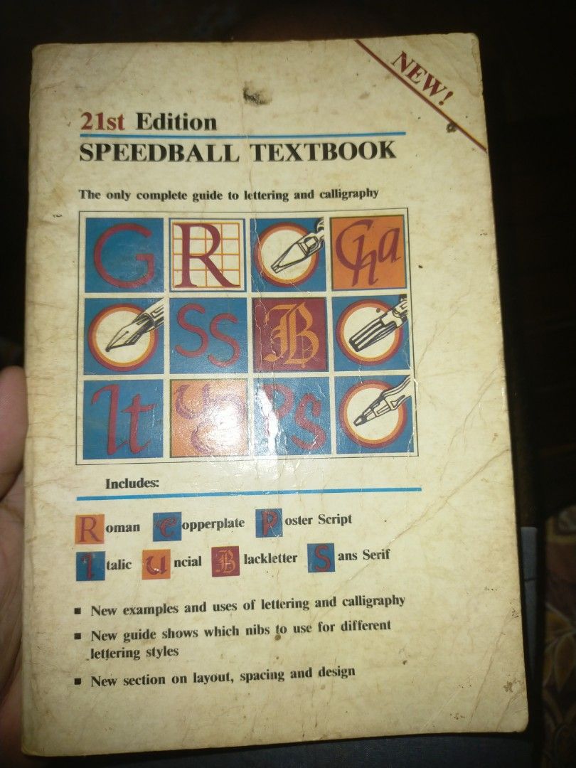 21st Edition Speedball textbook, Hobbies & Toys, Books & Magazines ...
