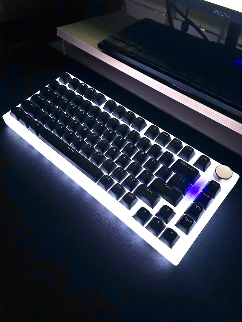 75% Custom Mechanical Keyboard (OEM black keycaps), Computers & Tech ...