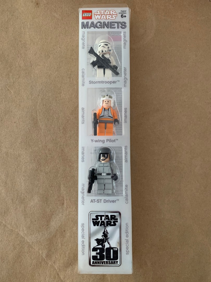 [全新] LEGO Magnets, Minifigures, Star Wars 30th Anniversary, 興趣及遊戲, 玩具 ...