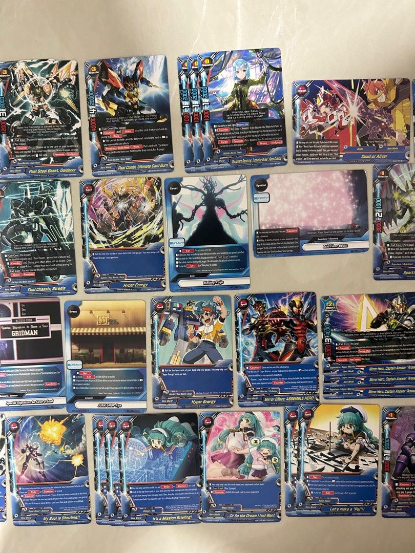 Buddyfight Hero World cards, Hobbies & Toys, Toys & Games on Carousell