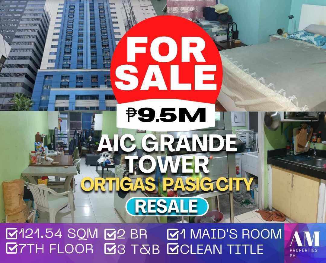 AIC Grande Tower (Ortigas, Pasig City), Property, For Sale, Apartments ...