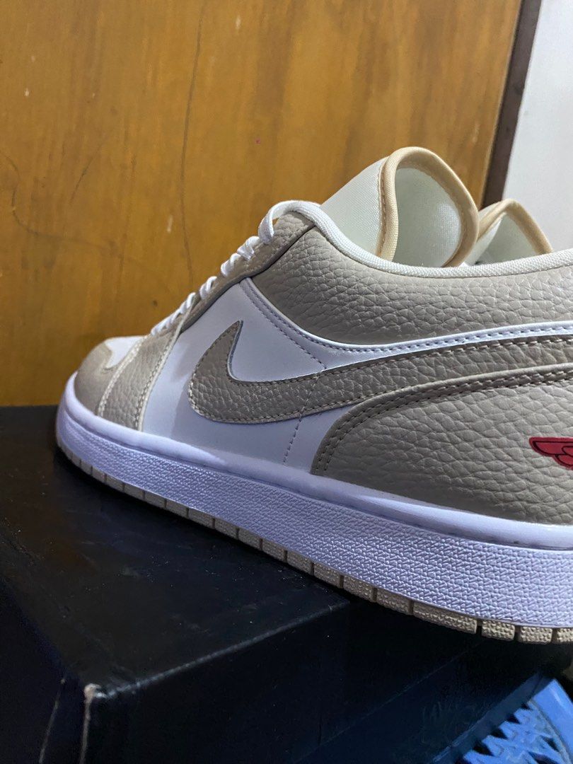 Air Jordan 1 Low SE Sail Rattan, Men's Fashion, Footwear, Sneakers on ...