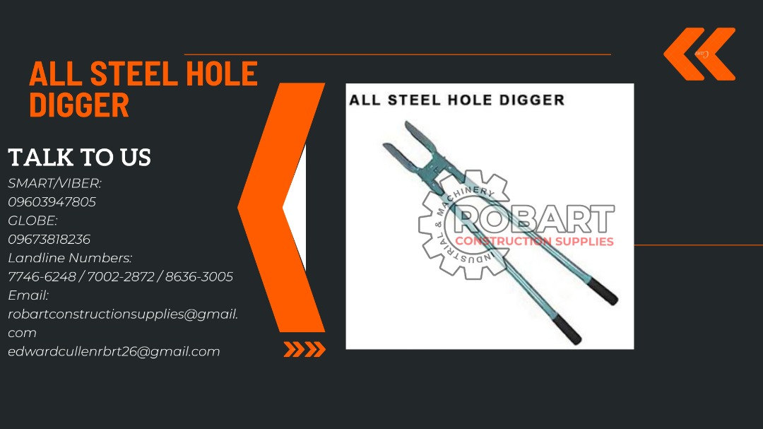 all steel hole digger, Commercial & Industrial, Industrial Equipment on ...