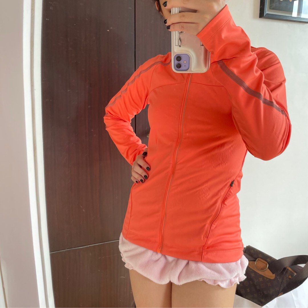 Asics Neon Track Jacket, Women's Fashion, Activewear on Carousell