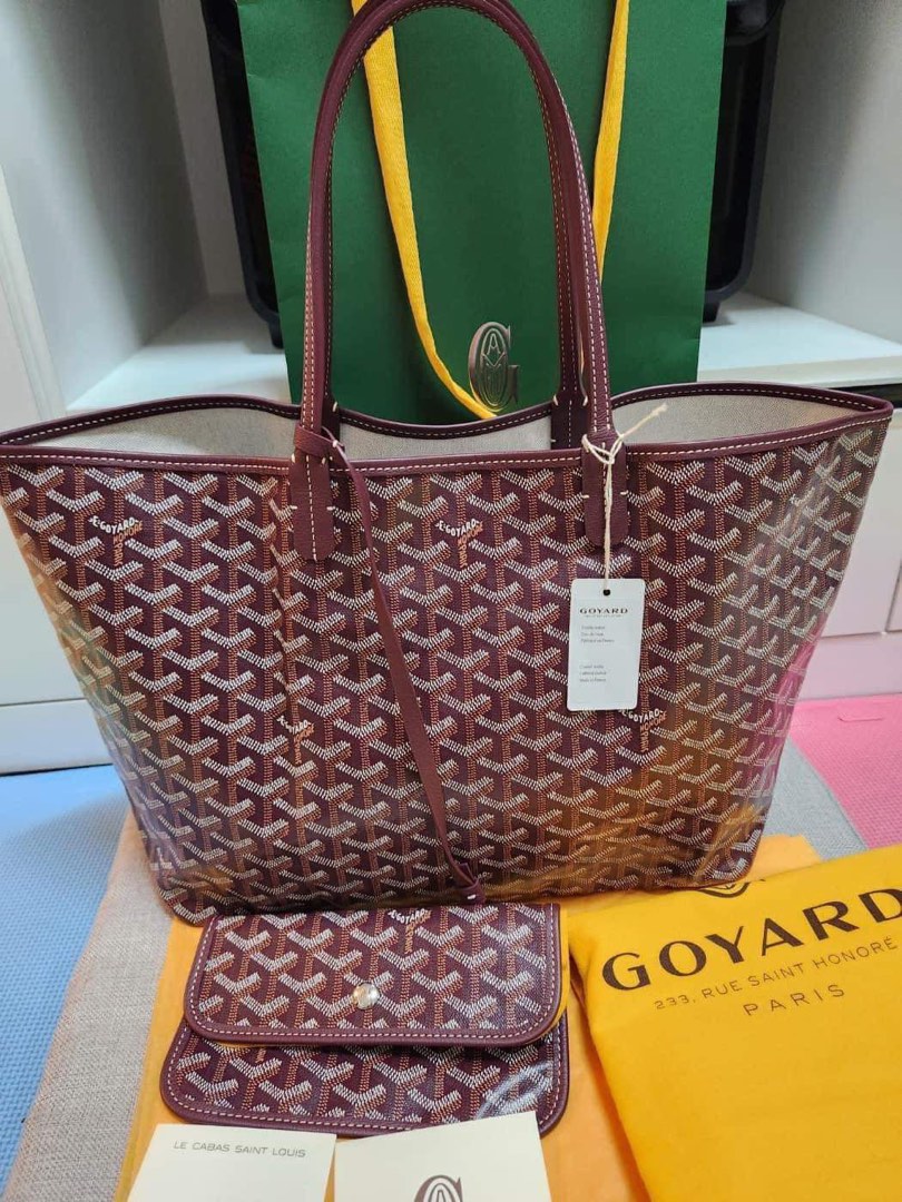 auth goyard pm size with entrupy, Luxury, Bags & Wallets on Carousell
