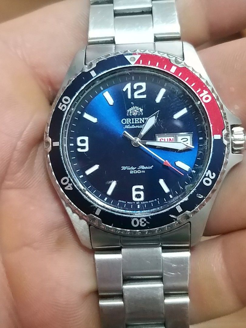 Authentic orient mako 2 automatic dive watch, Men's Fashion, Watches ...