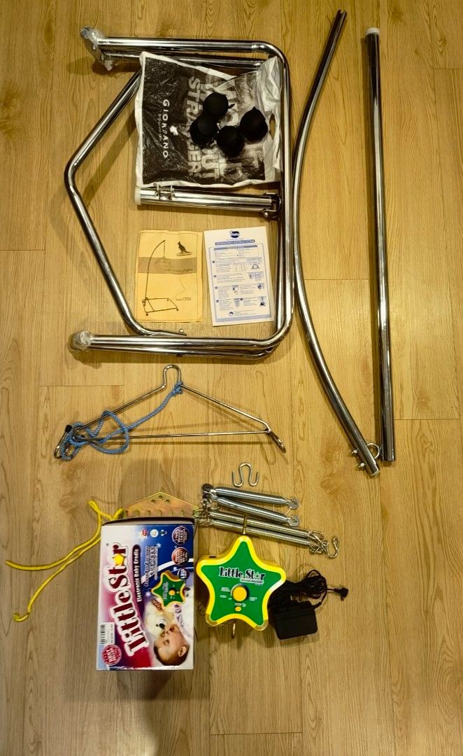 Baby cradle | i-Baby Electronic Baby Cradle | Rangka Besi Buai | Baby ...