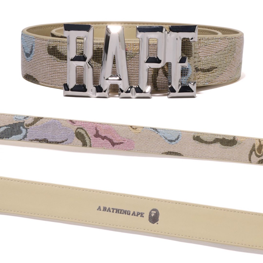 BAPE ART CAMO BELT, Men's Fashion, Watches & Accessories, Belts on ...