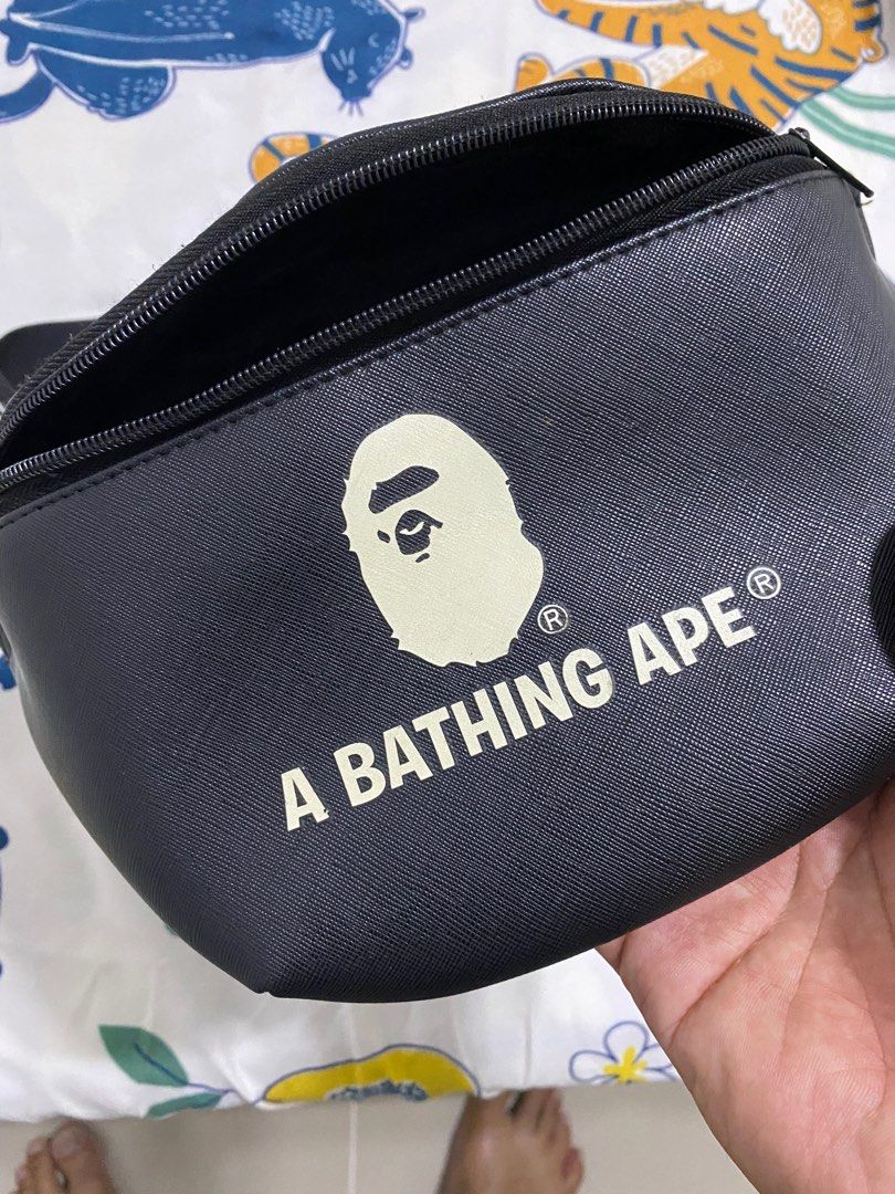 Bape by a bathing ape waist bag, Men's Fashion, Bags, Sling Bags on ...