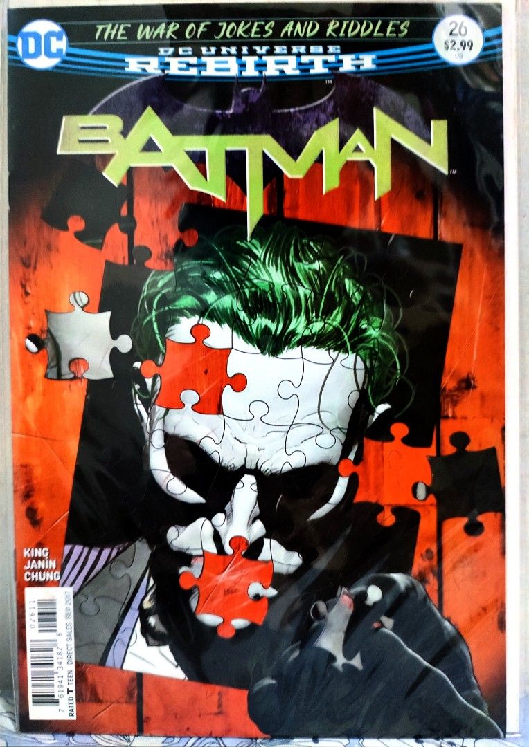 Batman 26 - The War of Jokes and Riddles Part 2, Hobbies & Toys, Books ...