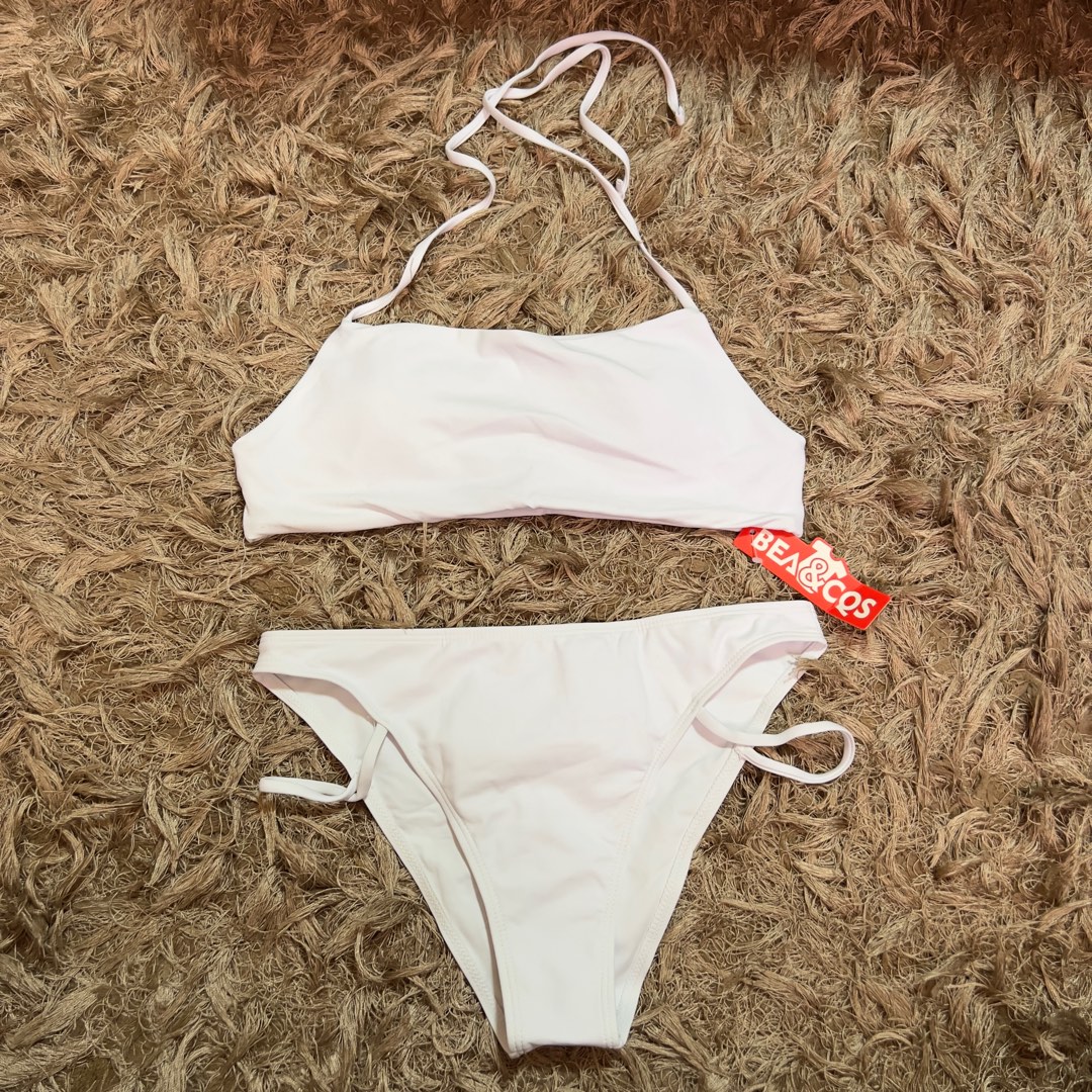 BEA & CQS Two Piece Halter Bikini, Women's Fashion, Swimwear, Bikinis ...
