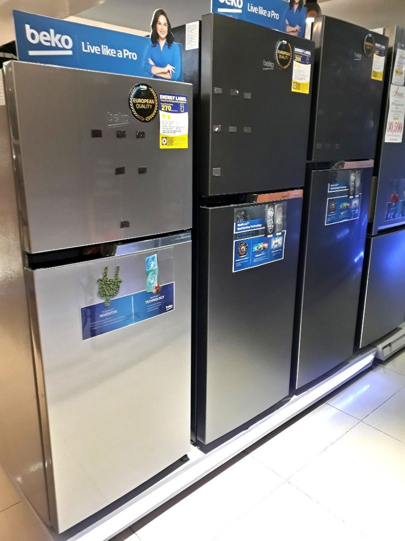 Beko Inverter Two Door No Frost Refrigerator 7.1cuft 8.1cuft 8.8cuft 9 ...