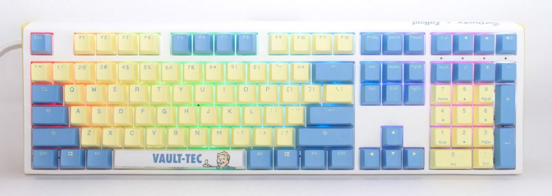 Bethesda x Ducky One 3 Fallout Edition Hotswap RGB Double Shot PBT ...