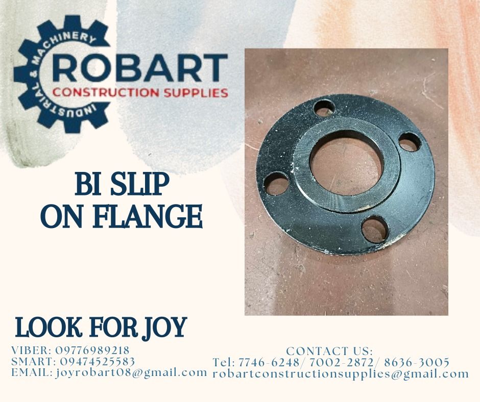 BI SLIP ON FLANGE, Commercial & Industrial, Construction & Building ...